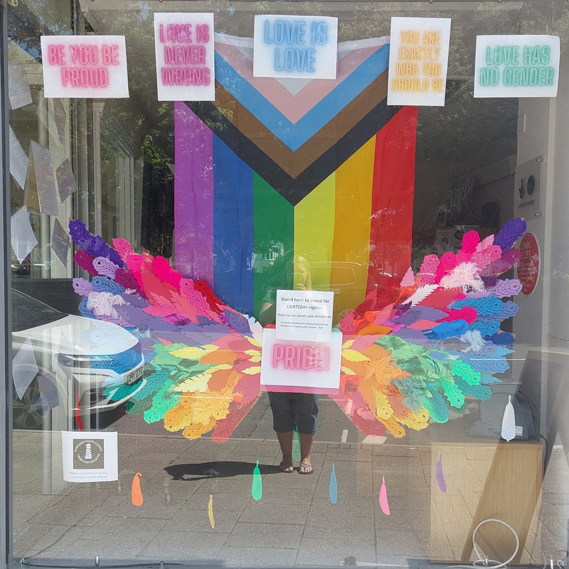 PYC_Pride Window 4_June 2023 | Island Community Action
